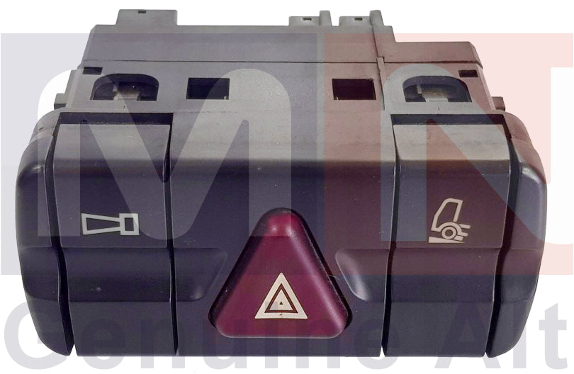 MNG Spare Parts 101-037 replaces Hazard Warning Switch Mercedes 943446